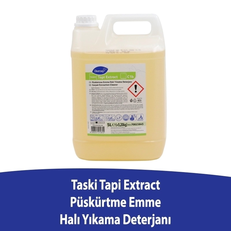 Diversey Taski Tapi Extract C1b Halı Yıkama Deterjanı 5L. Tedamax ...